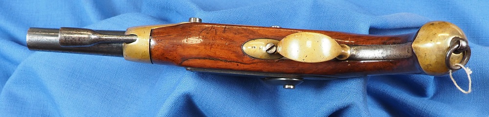 French Model 1822 conversion Cavalry Pistol c1841 | Steel & Shot